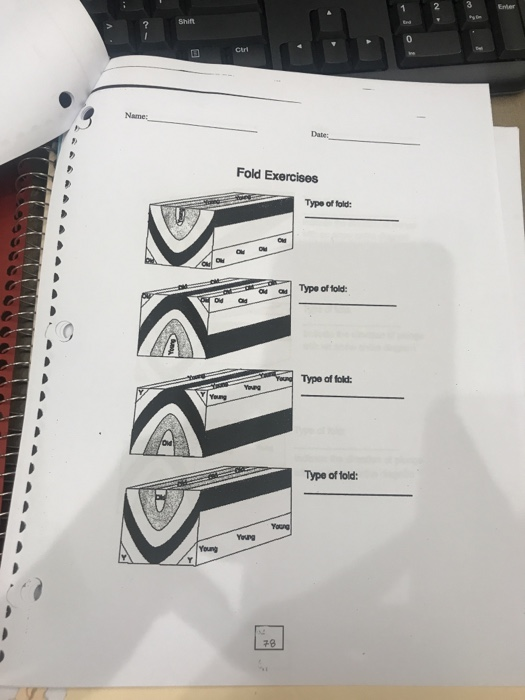 Lab 10 Faults and Folds Introduction Faults and folds | Chegg.com