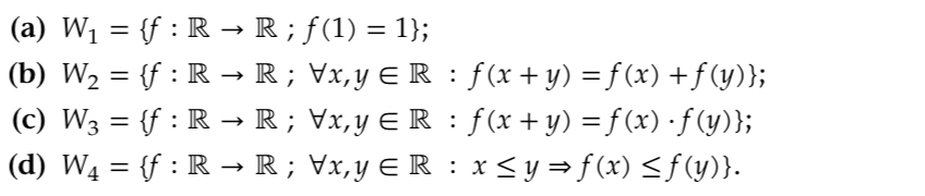 Solved Decide whether the following sets are subspaces of | Chegg.com