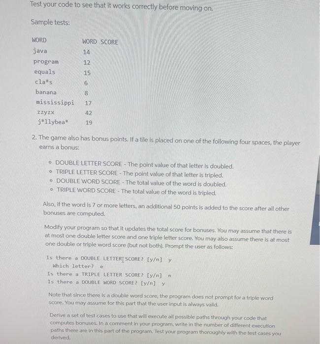 Solved In the game of Scrabble, players create words on a | Chegg.com