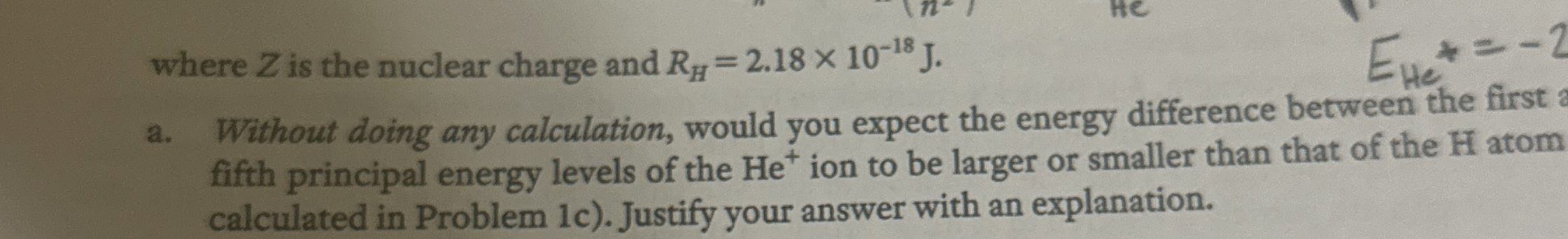 Solved Without doing any calculation, would you expect the | Chegg.com