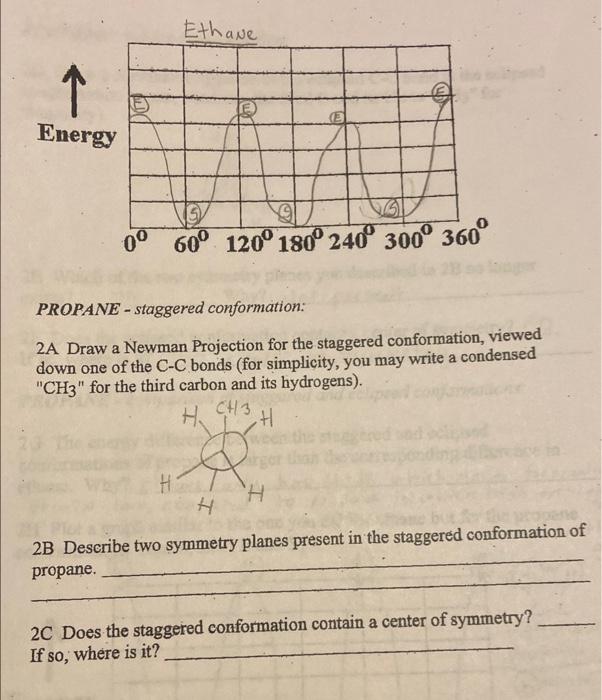 Solved Ethane 个 Energy 00 60° 120° 180° 240° 300° 360° | Chegg.com