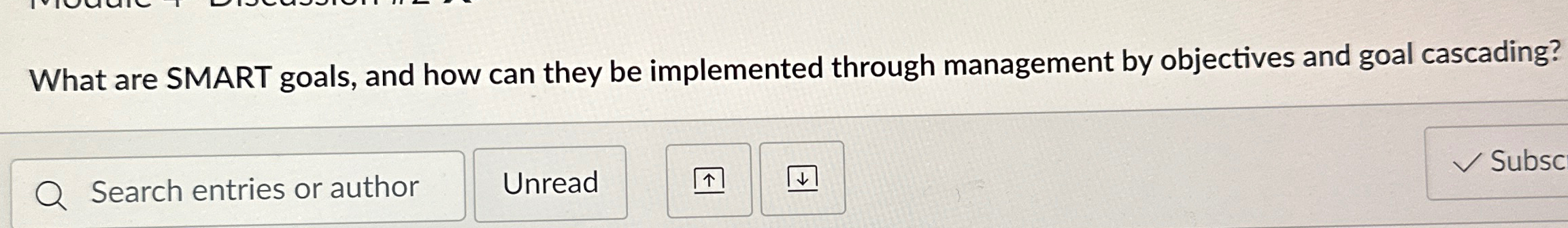 Solved What are SMART goals, and how can they be implemented | Chegg.com