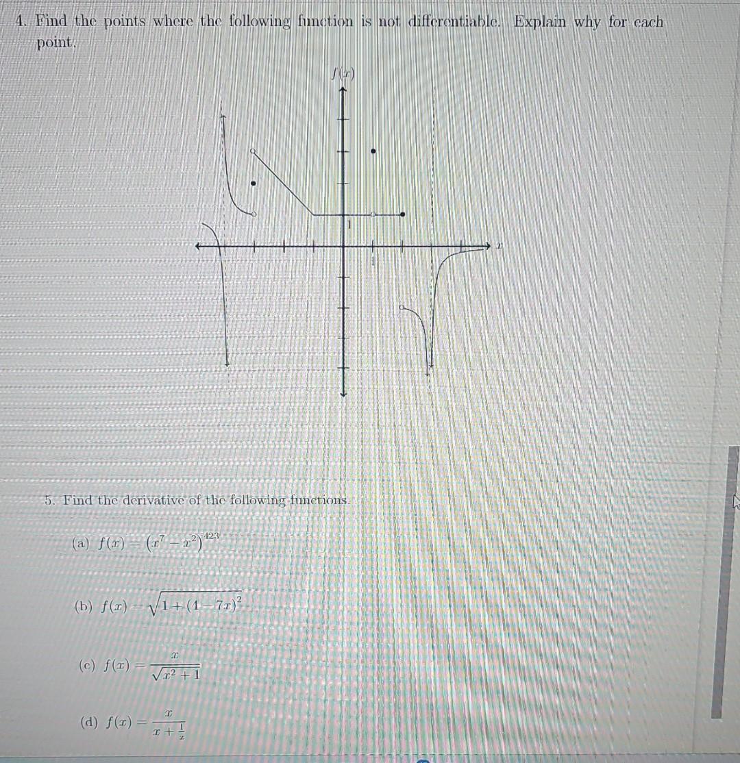 Solved 1. Evaluate the following limits. (a) limx→−2x+2x2−4 | Chegg.com