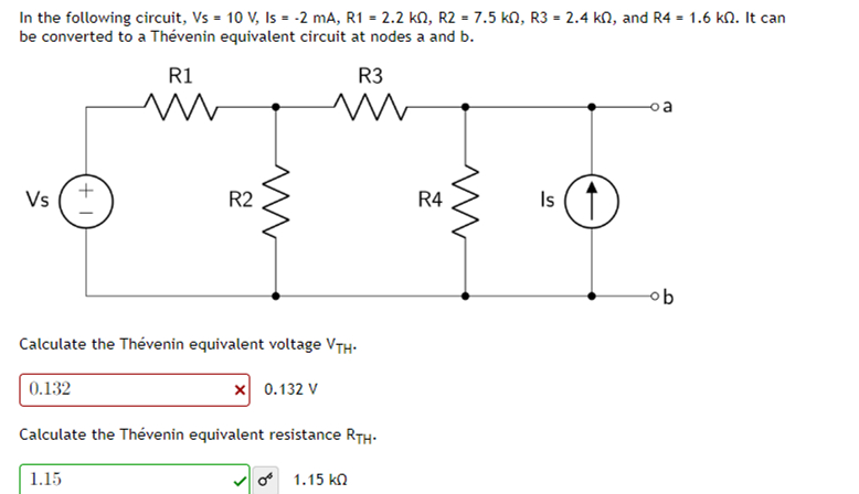 Solved find the thevenin equivalent voltage | Chegg.com