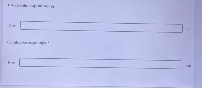 Solved An object 2.95 cm tall is placed 2.90 cm in front of | Chegg.com