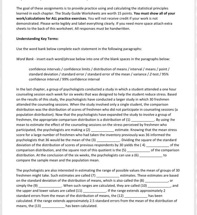 Solved The goal of these assignments is to provide practice | Chegg.com