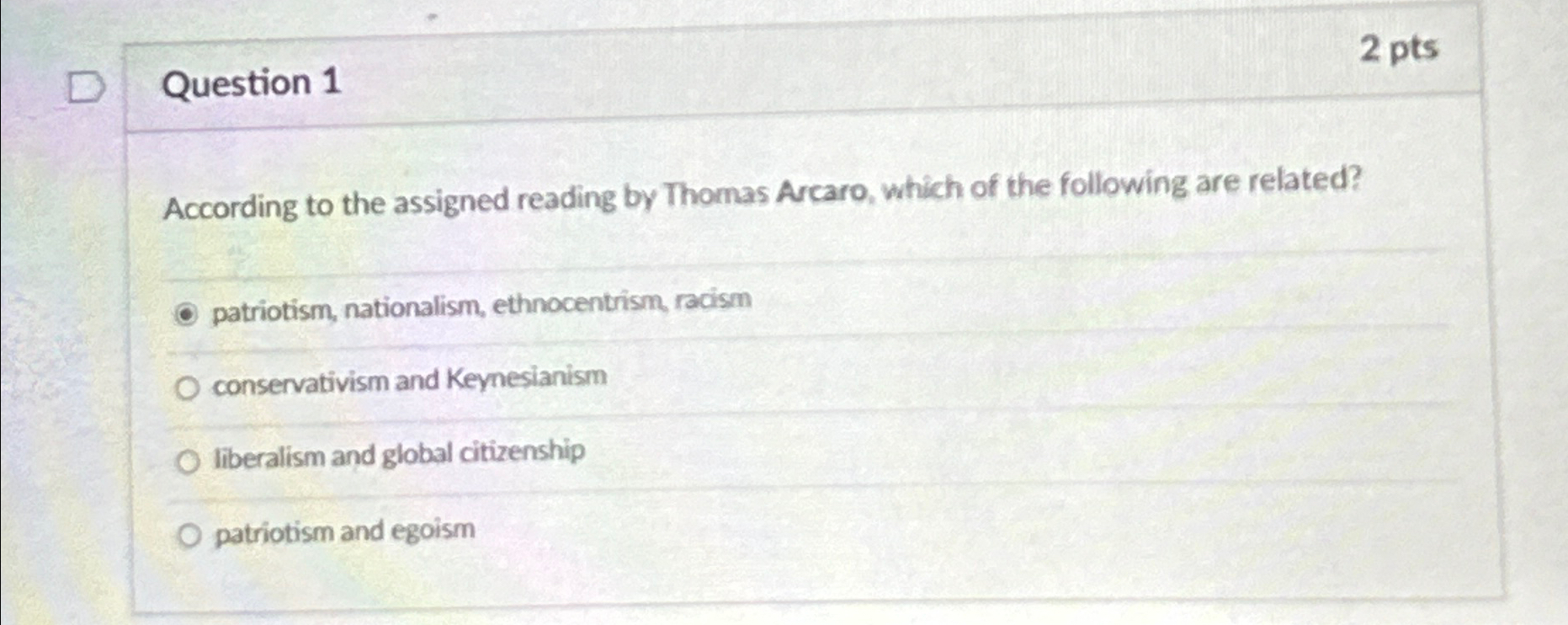 Solved Question 12 ﻿ptsAccording to the assigned reading by | Chegg.com