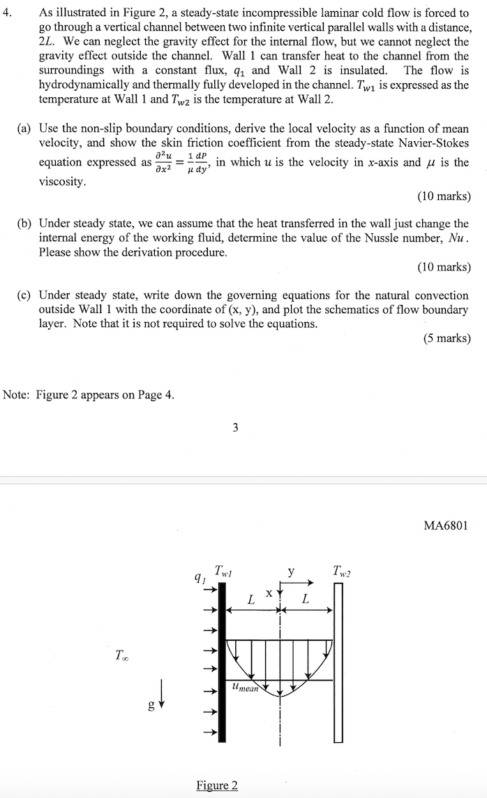 Solved As illustrated in Figure 2, ﻿a steady-state | Chegg.com