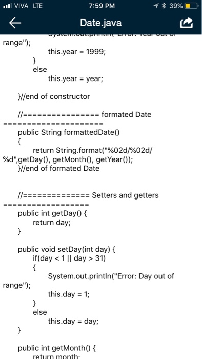 Solved Qi Write class Citizen which has three instance | Chegg.com