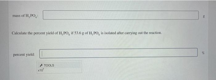 Solved 8 A sample of 52.6 g of tetraphosphorous decoxide | Chegg.com