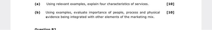 Solved (a) Using relevant examples, explain four | Chegg.com