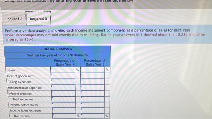 Solved Exercise 13-3A (Algo) Horizontal and vertical | Chegg.com