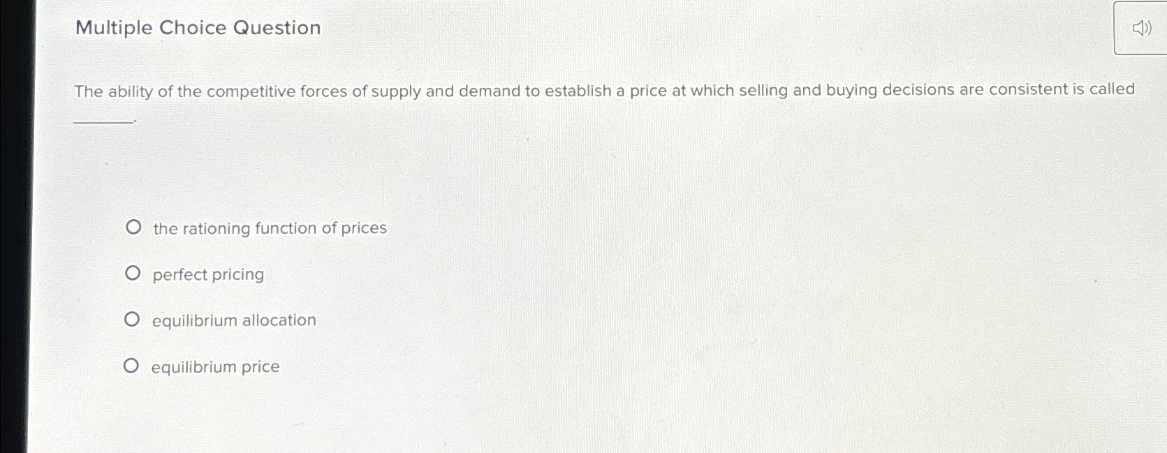 Solved Multiple Choice QuestionThe ability of the | Chegg.com