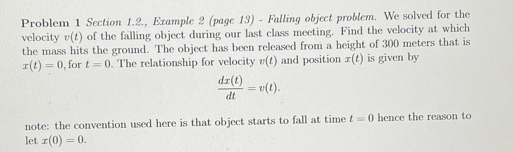 Solved Problem 1 ﻿section 1 2 ﻿example 2 Page 13