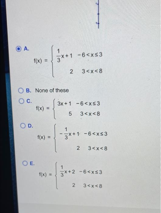 Solved Write a piecewise rule for the function represented | Chegg.com