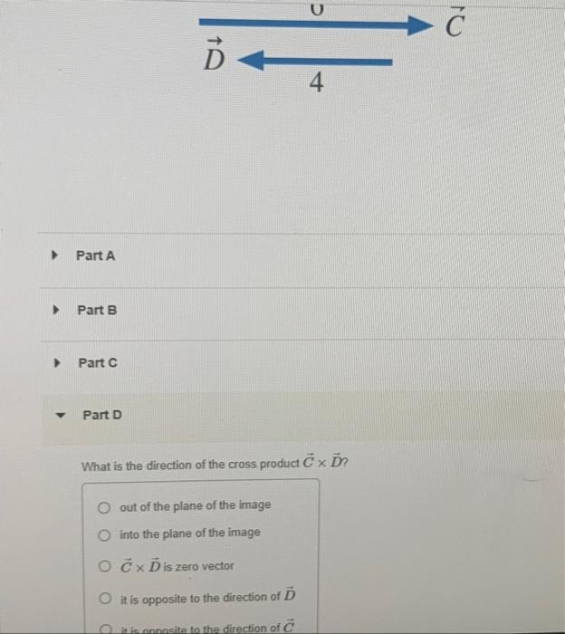 Solved Evaluate the cross products A×B for (Figure 1). | Chegg.com