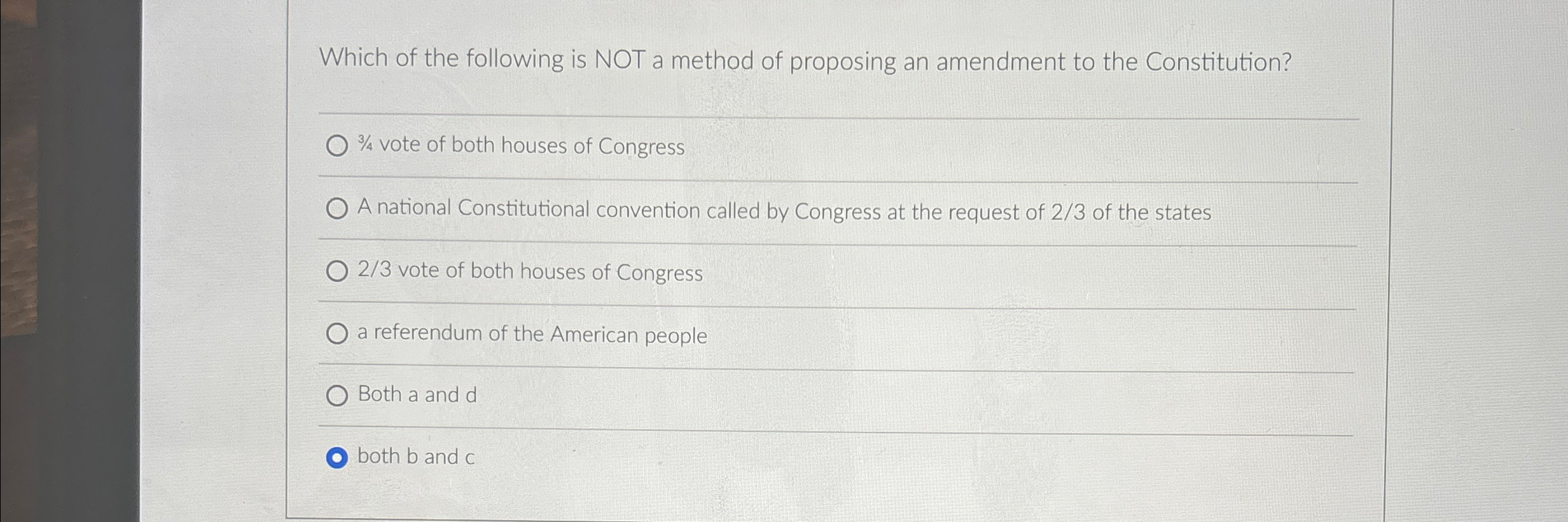 Solved Which of the following is NOT a method of proposing | Chegg.com