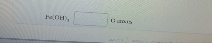 Solved H2SO2 O atoms Fe(OH)2 O atoms about uscare | Chegg.com