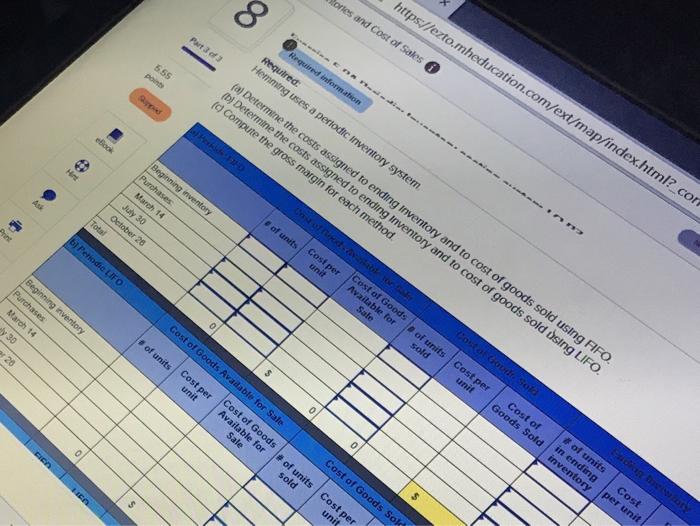 Solved mheducation.com/ext/map/inde Units Sold at Retail Use | Chegg.com