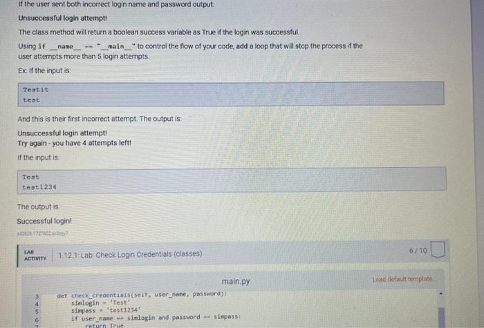 Solved Please correct the code output: I have provided the | Chegg.com