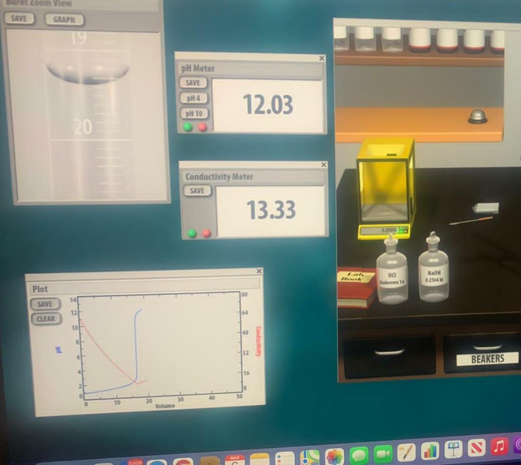 Solved 6-9: Acid-Base Titration: Unknown HCI Titrations | Chegg.com