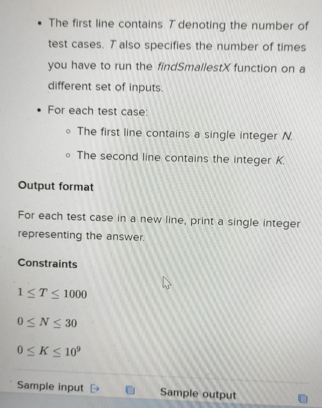 Solved Same bit pair You are given two integers N and K, and | Chegg.com