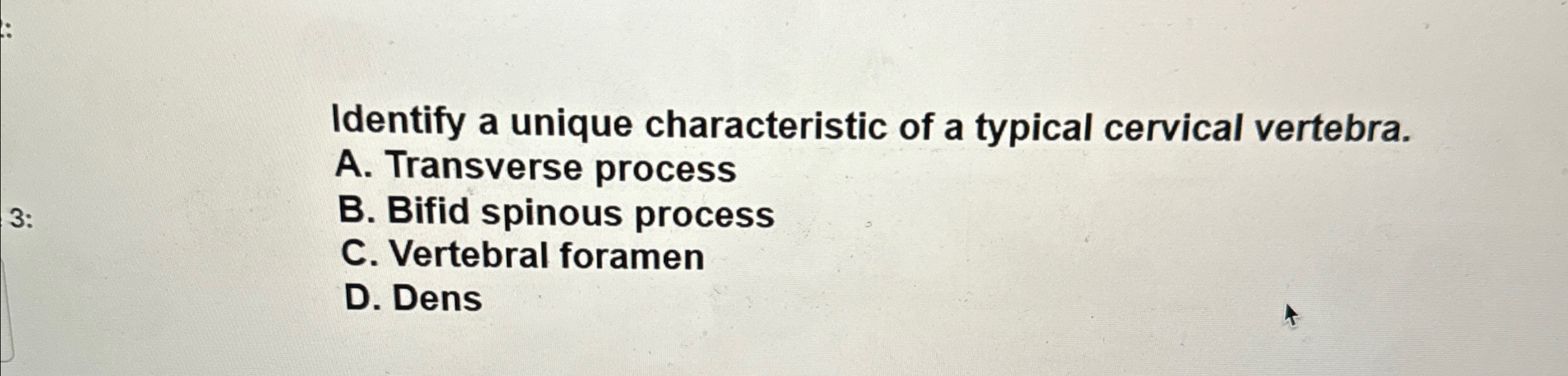 Solved Identify a unique characteristic of a typical | Chegg.com