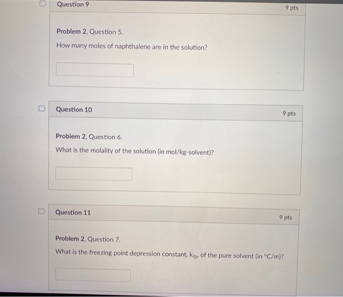 Solved Problem 2, Question 1. You obtained the following | Chegg.com