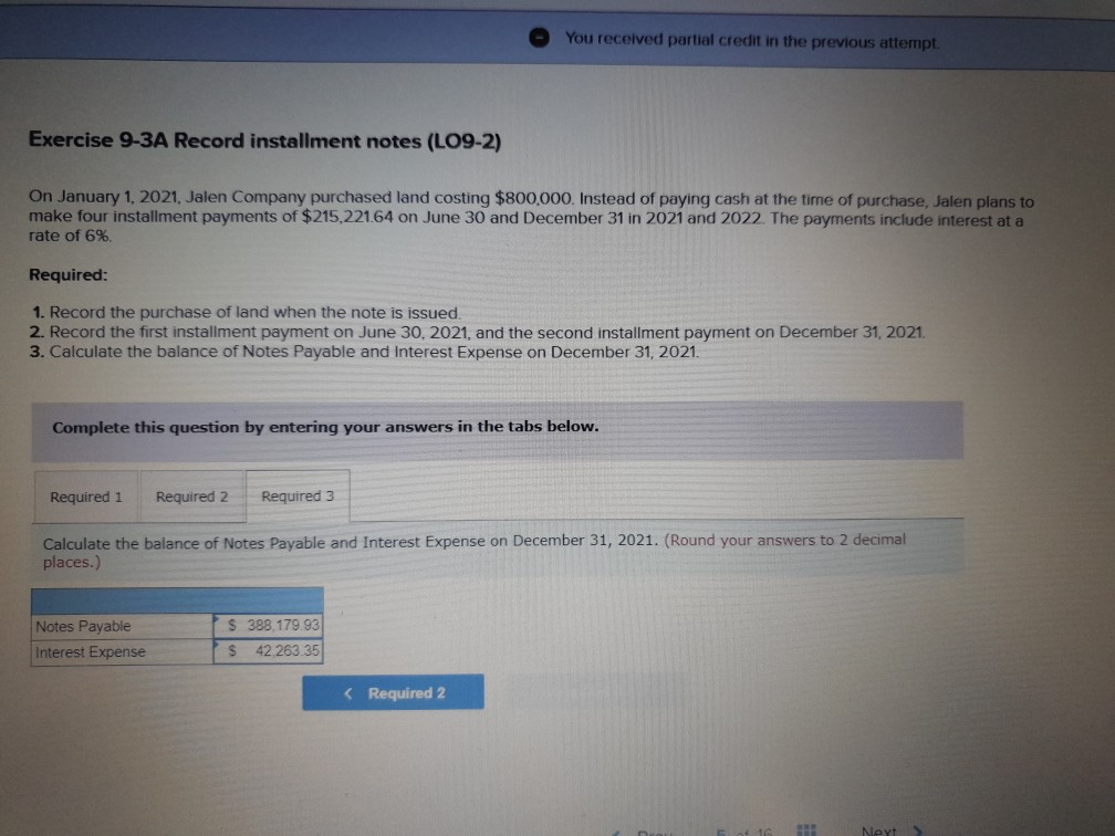 Solved You received no credit for this question in the | Chegg.com