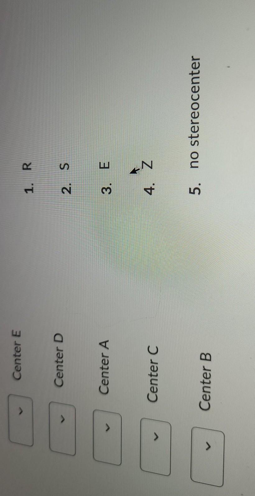Solved Define each stereocenter on the following molecular | Chegg.com