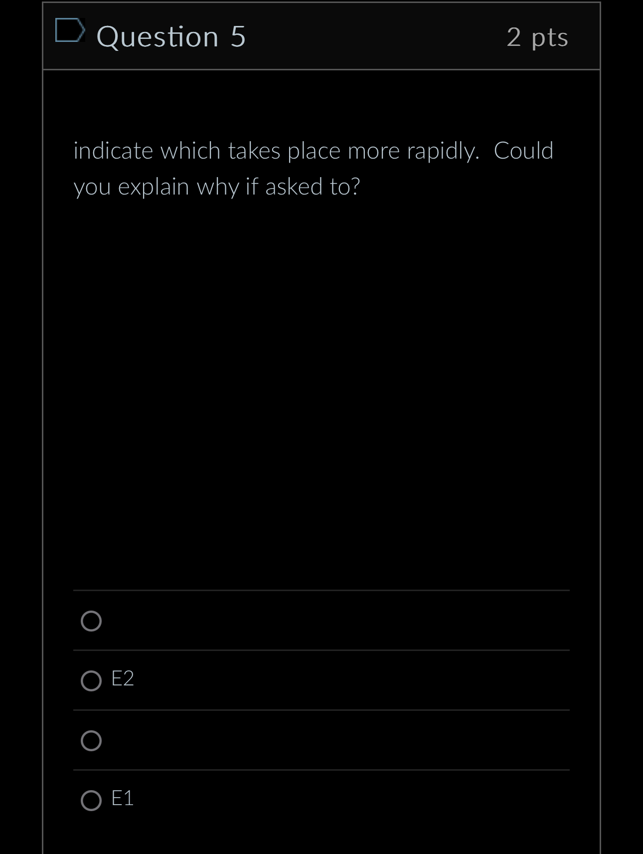 Solved Question 52 ﻿ptsindicate which takes place more | Chegg.com