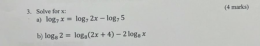 Solved Solve for x | Chegg.com