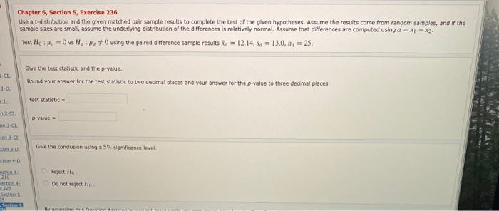 Solved Chapter 6, Section 5, Exercise 236 Use a | Chegg.com
