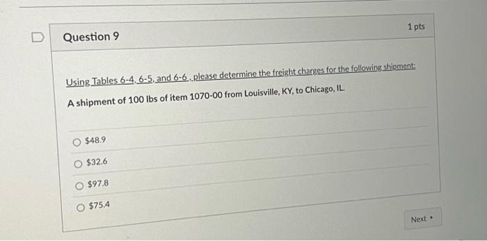 Solved Using Tables 6-4, 6-5, and 6-6, please determine the | Chegg.com