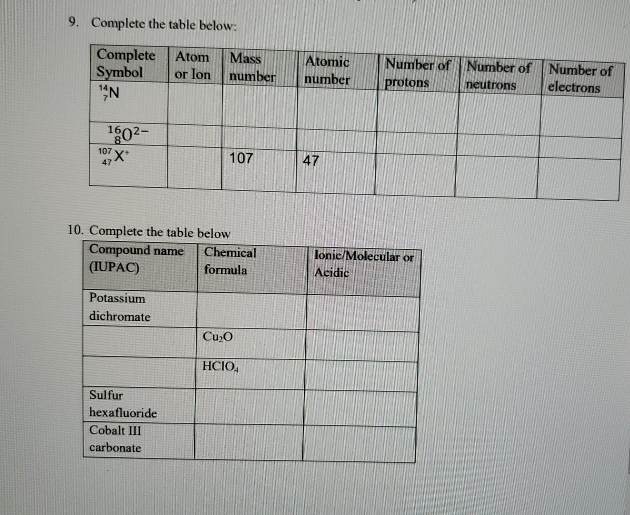 Solved 7. Classify the following substances as pure | Chegg.com