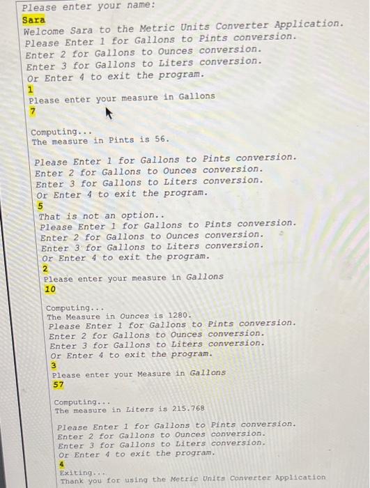 Solved Overview: Create a Python program that simulate a | Chegg.com