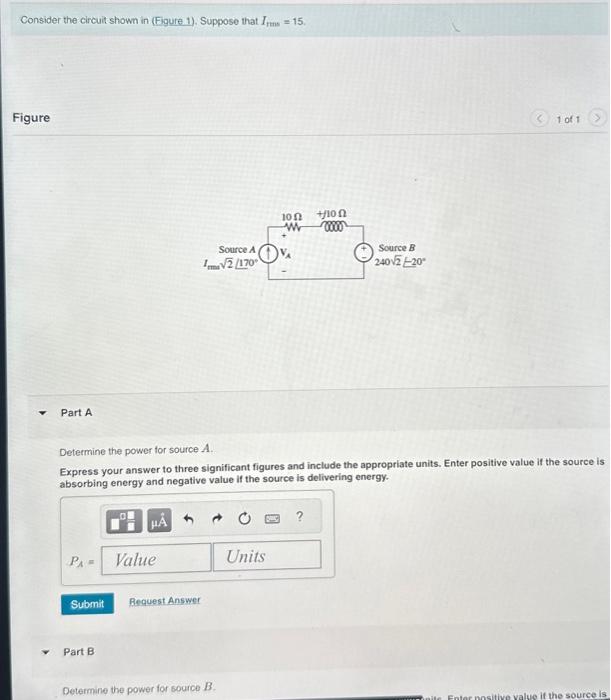 Solved Consider the circuit shown in (Eigure 1). Suppose | Chegg.com