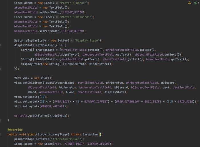 Solved import javafx.application. Application; import | Chegg.com