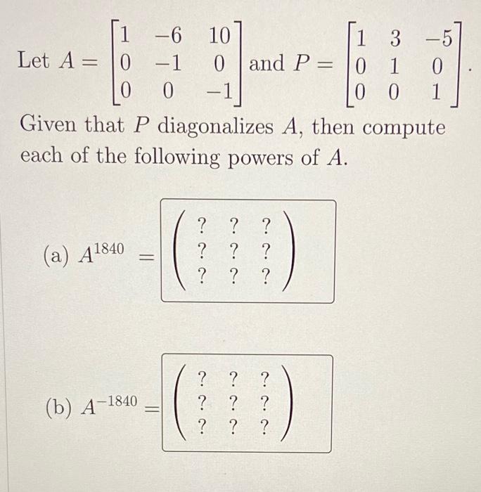 Solved Suppose that the characteristic polynomial of some | Chegg.com