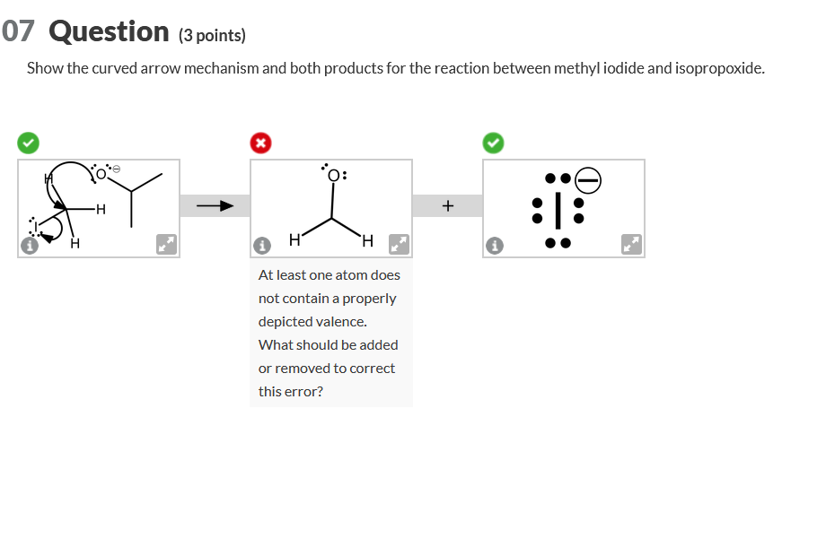 Solved 07 ﻿Question (3 ﻿points)Show the curved arrow | Chegg.com