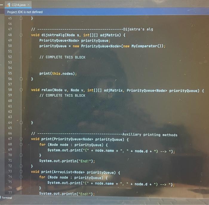 Solved This is Data Structures, complete in Java. Willgive | Chegg.com