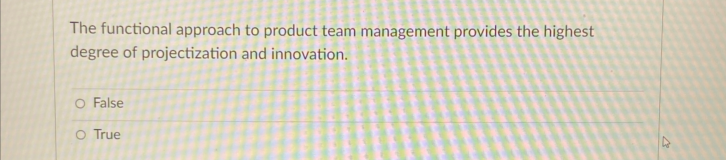 Solved The functional approach to product team management | Chegg.com