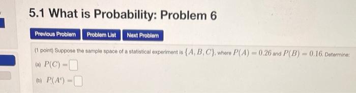 Solved (1 point) For each problem, select the best response. | Chegg.com