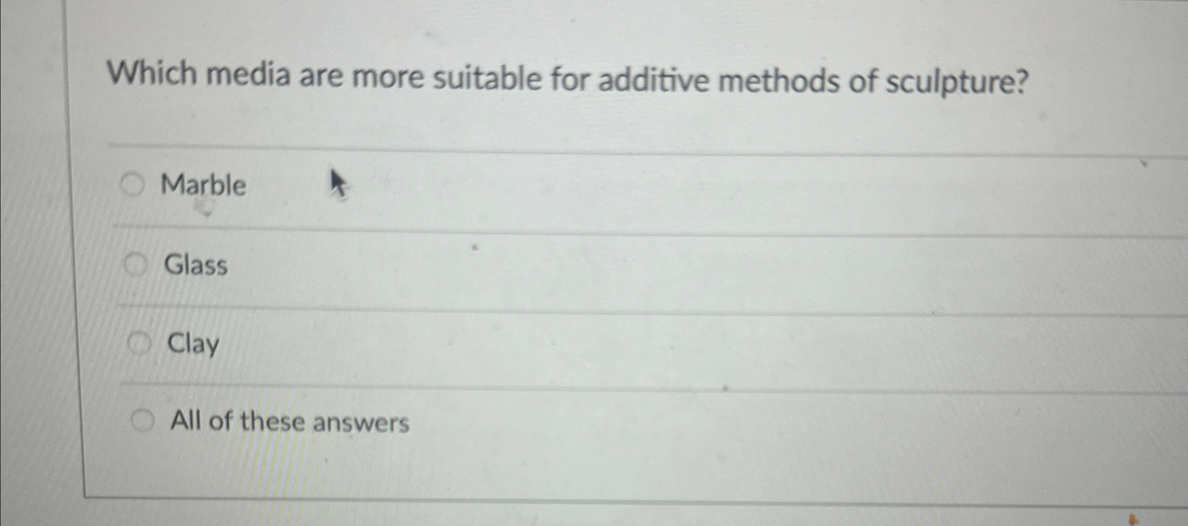 Solved Which media are more suitable for additive methods of | Chegg.com
