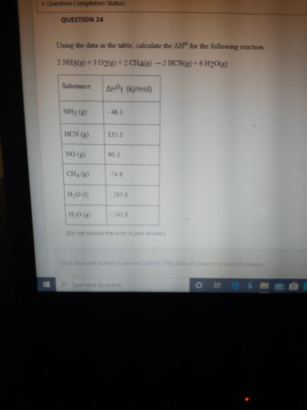 Solved Question Completion Status QUESTION 24 Using the data | Chegg.com