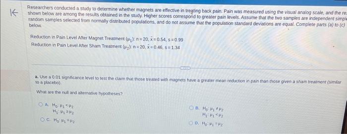 Solved find p value test satatistic andb. Construct the | Chegg.com