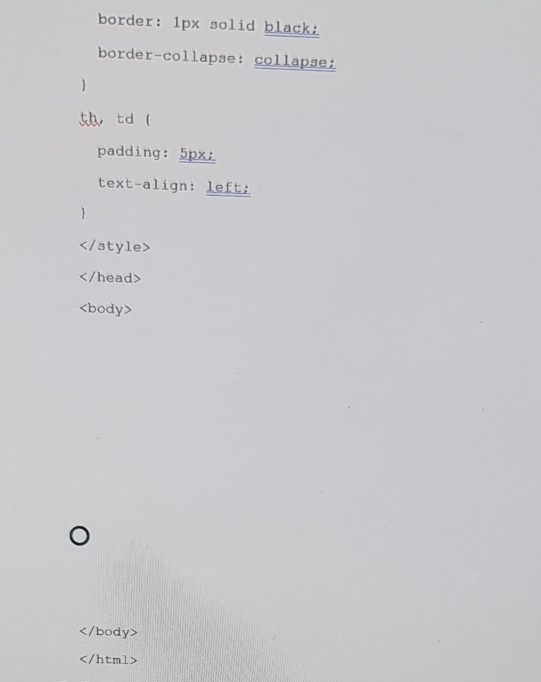 Solved How do we create table cells that span 4 rows to the | Chegg.com