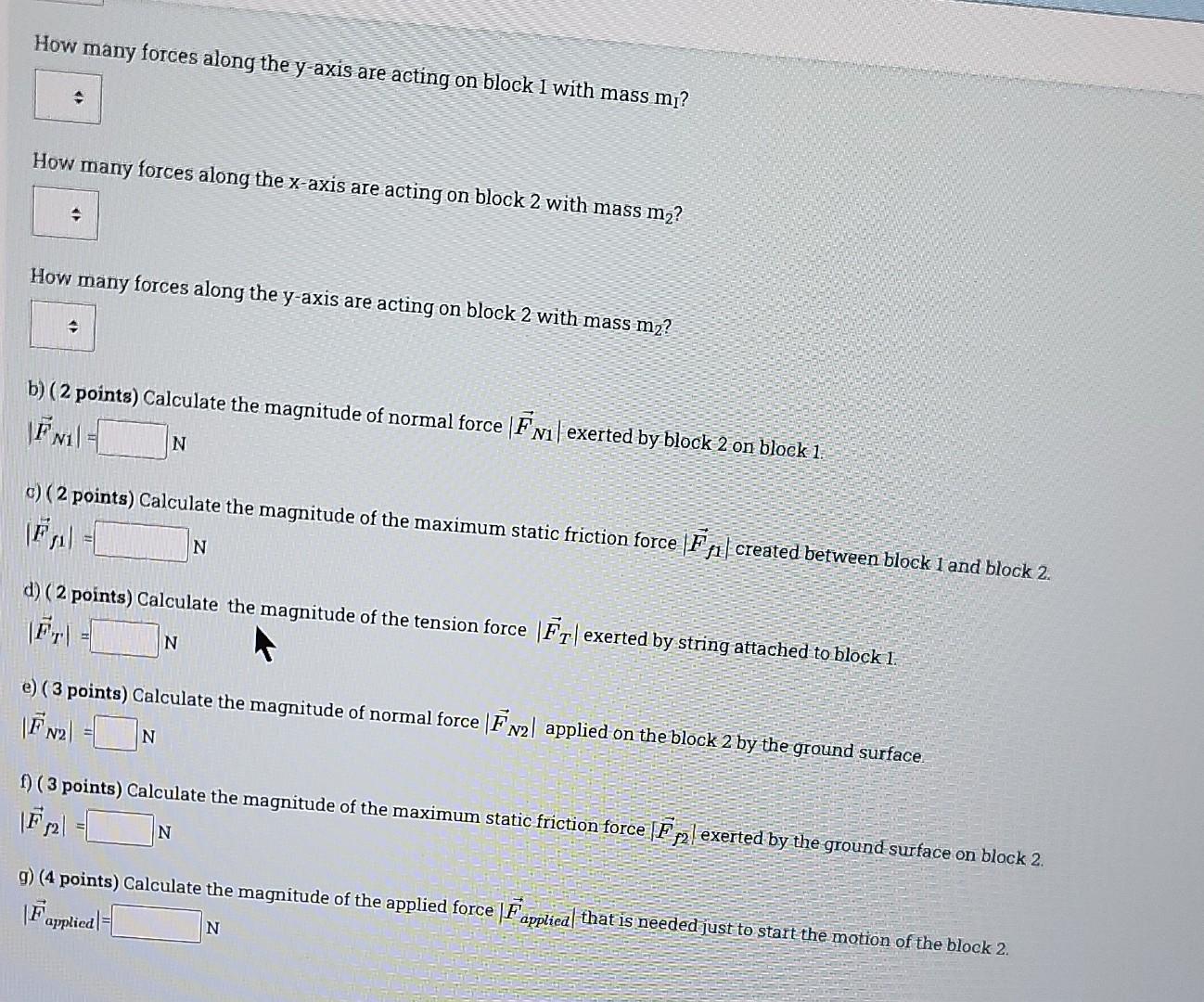 Solved Problem 3 (22 points) A block of mass M = 42 Kg is | Chegg.com