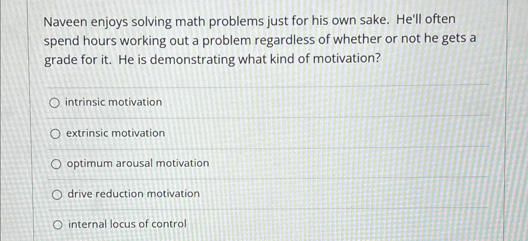 Solved Naveen enjoys solving math problems just for his own | Chegg.com