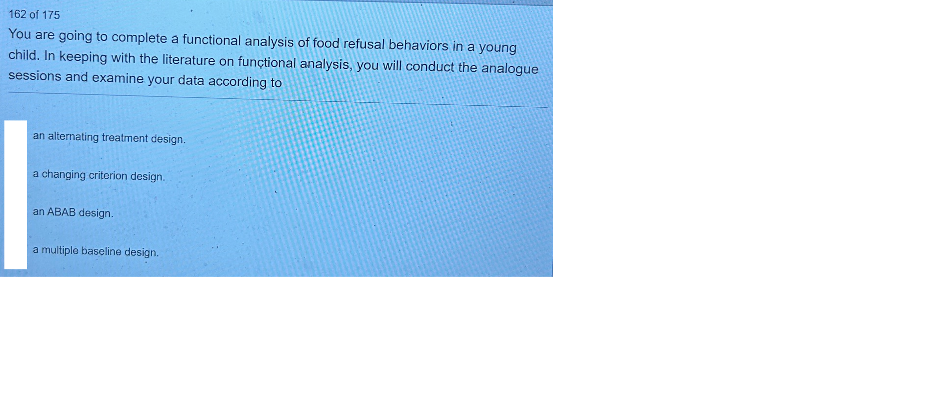 Solved 162 ﻿of 175You are going to complete a functional | Chegg.com